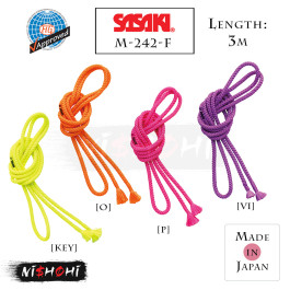 ササキ (SASAKI) 新体操 | ポリエステルロープ - M-242-F | NISHOHI JAPAN