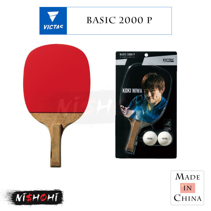 VICTAS [BASIC 2000 P] Table Tennis Racket | Nishohi Japan