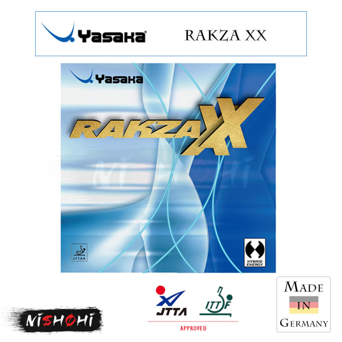 YASAKA [RAKZA XX] Table Tennis Rubber | Nishohi Japan
