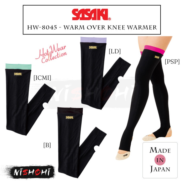 SASAKI Rhythmic Gymnastics | Hot Over Knee Warmer HW-8045 | Nishohi