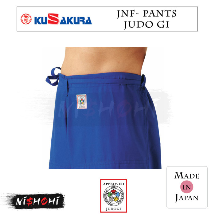 KUSAKURA [JNF - PANTS] IJF Blue Competition Judo Gi | Nishohi Japan