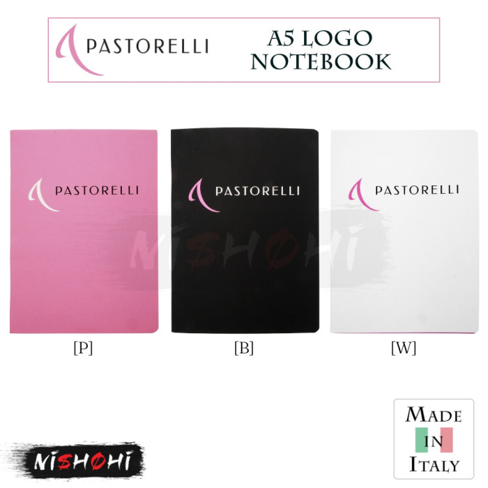 PASTORELLI Rhythmic Gymnastics | A5 Logo Notebook | NISHOHI