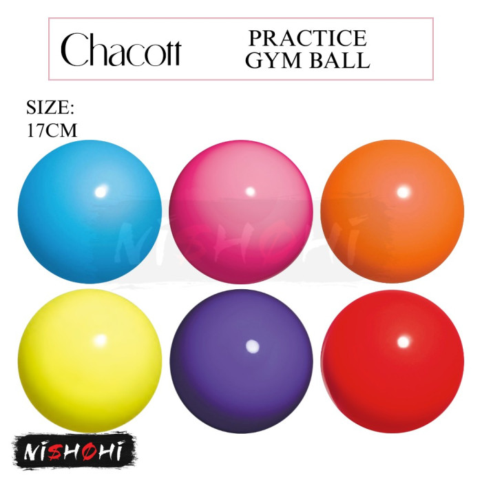 CHACOTT Rhythmic Gymnastics | Practice Gym Ball [17 cm] | Nishohi