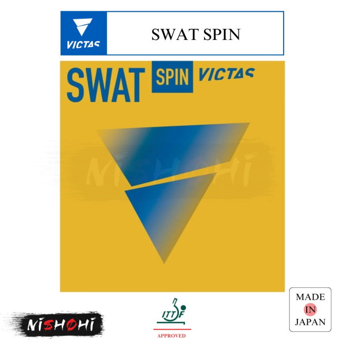 VICTAS [SWAT SPIN] Table Tennis Rubber | Nishohi Japan