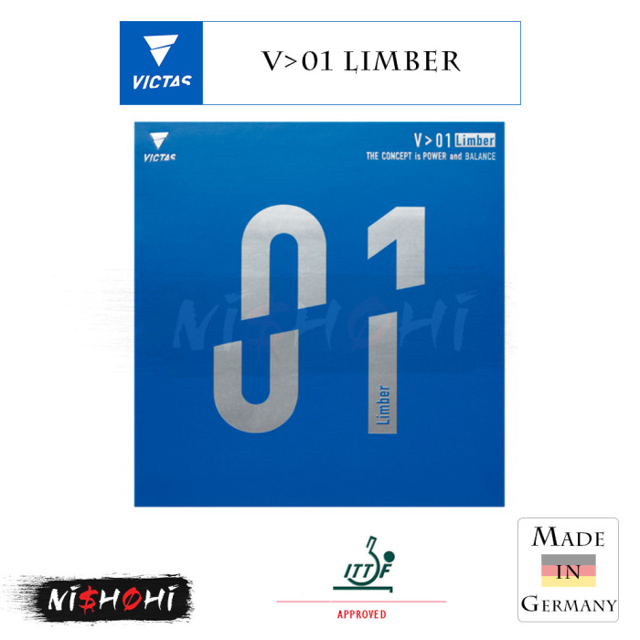 ヴィクタス (VICTAS) [V>01 リンバー] 卓球ラバー | NISHOHI JAPAN