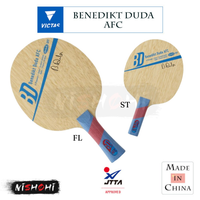 VICTAS [BENEDIKT DUDA AFC] Table Tennis Blade | Nishohi Japan