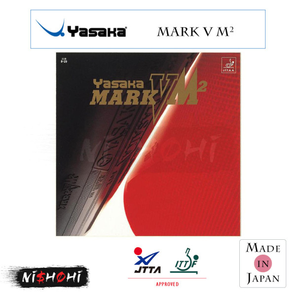 YASAKA [MARK V AD] Table Tennis Rubber | Nishohi Japan