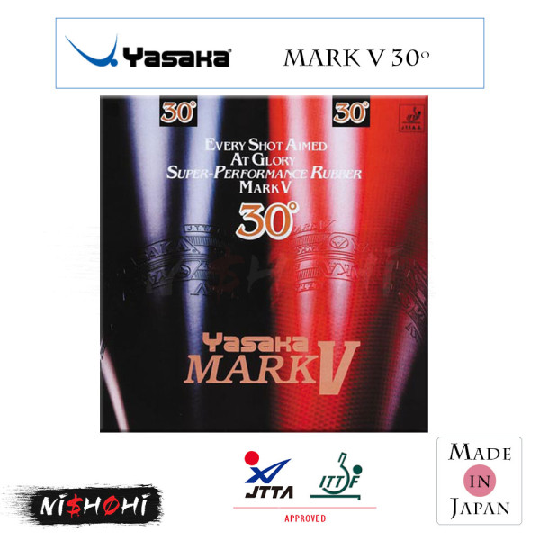YASAKA [MARK V AD] Table Tennis Rubber | Nishohi Japan