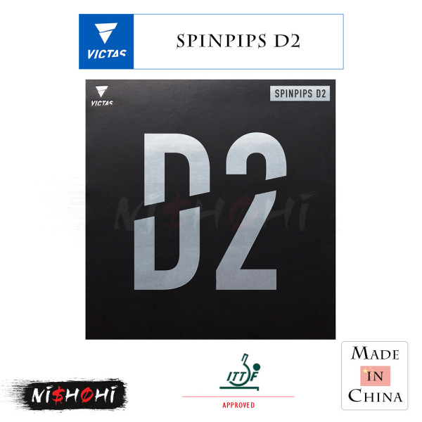 VICTAS [SPINPIPS D1] Table Tennis Rubber | Nishohi Japan
